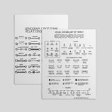 Printable PDF Download: Genogram Symbol Key | Identifying and Naming F ...